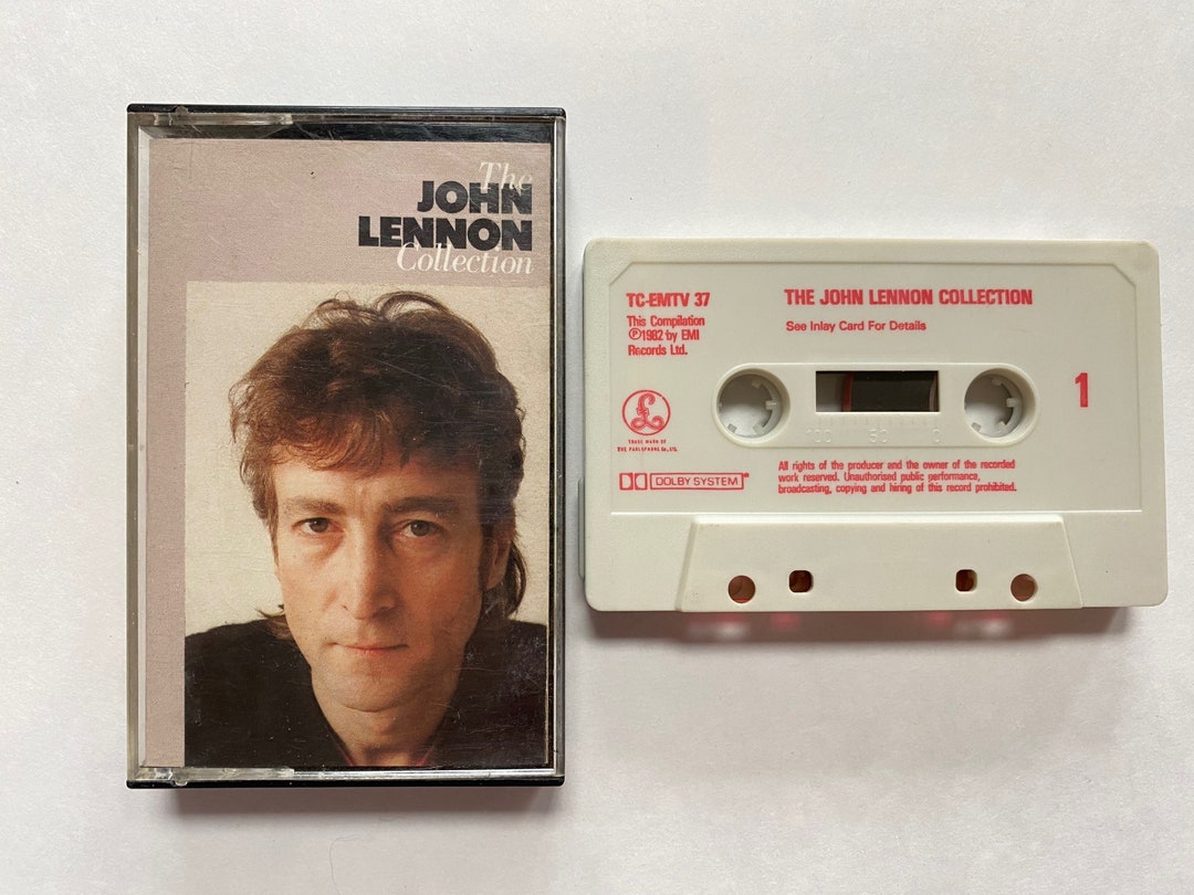The John Lennon Collection 1982 Compilation Album Vintage Cassette Tape ...