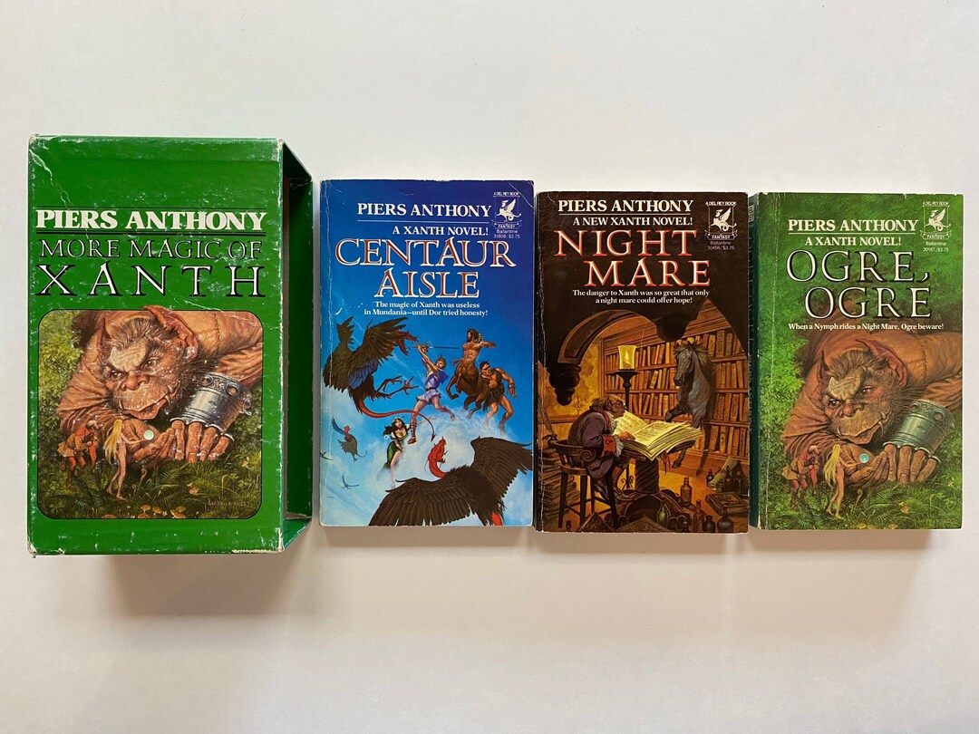 More Magic of Xanth Box Set by Piers Anthony 1984 Paperback Del Rey ...