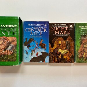 More Magic of Xanth Box Set by Piers Anthony 1984 Paperback Del Rey ...