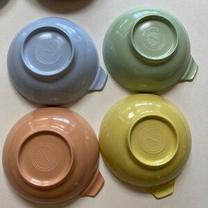 22 Piece GPL Melmac Dishware Set Pastel Colors Vintage Melamine 1950s ...