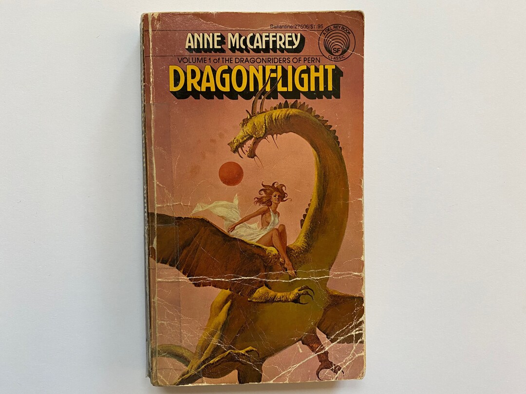Dragonflight by Anne Mccaffrey 1968 / Ballantine Books - Etsy