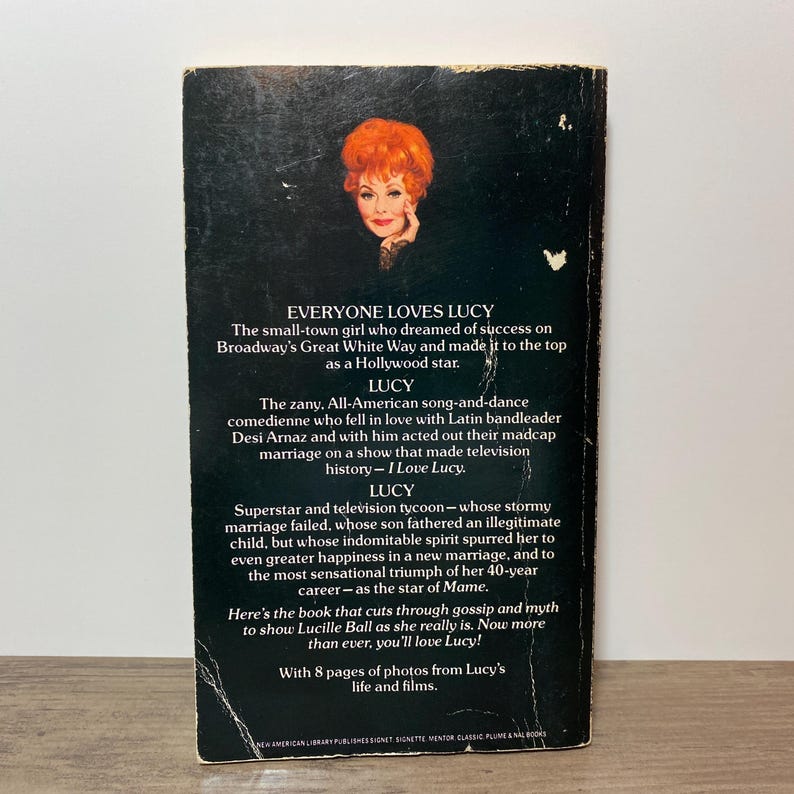 The Lucille Ball Story by James Gregory 1974 Paperback First Printing ...