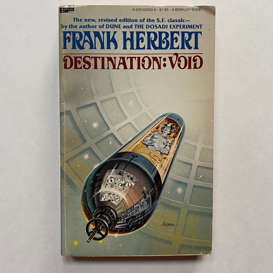 Destination: Void by Frank Herbert 1978 Paperback Book Berkley Medallion Edition - Etsy