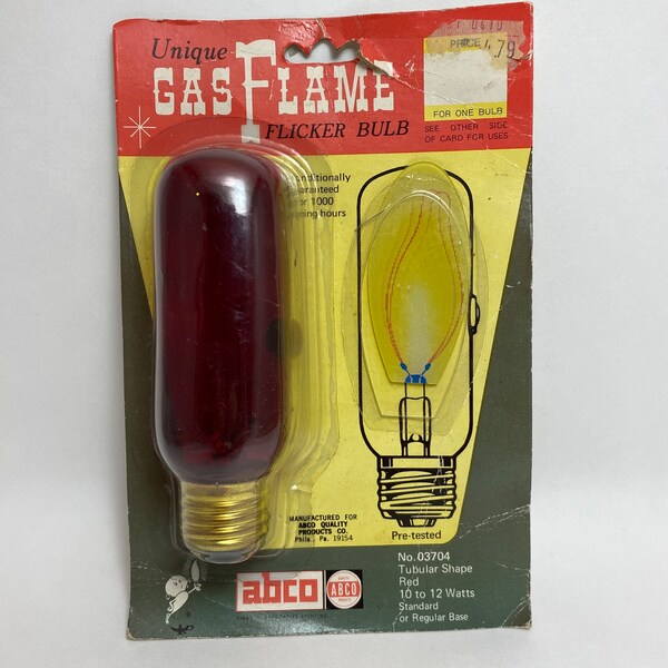 Flicker Light Bulb - Etsy