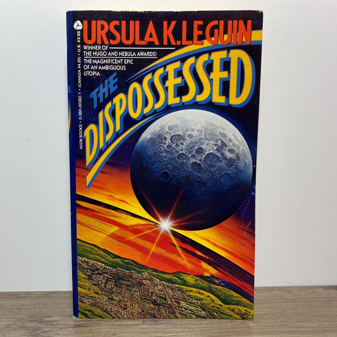 The Dispossessed Ursula K Leguin Paperback 1975 Avon Book Edition - Etsy