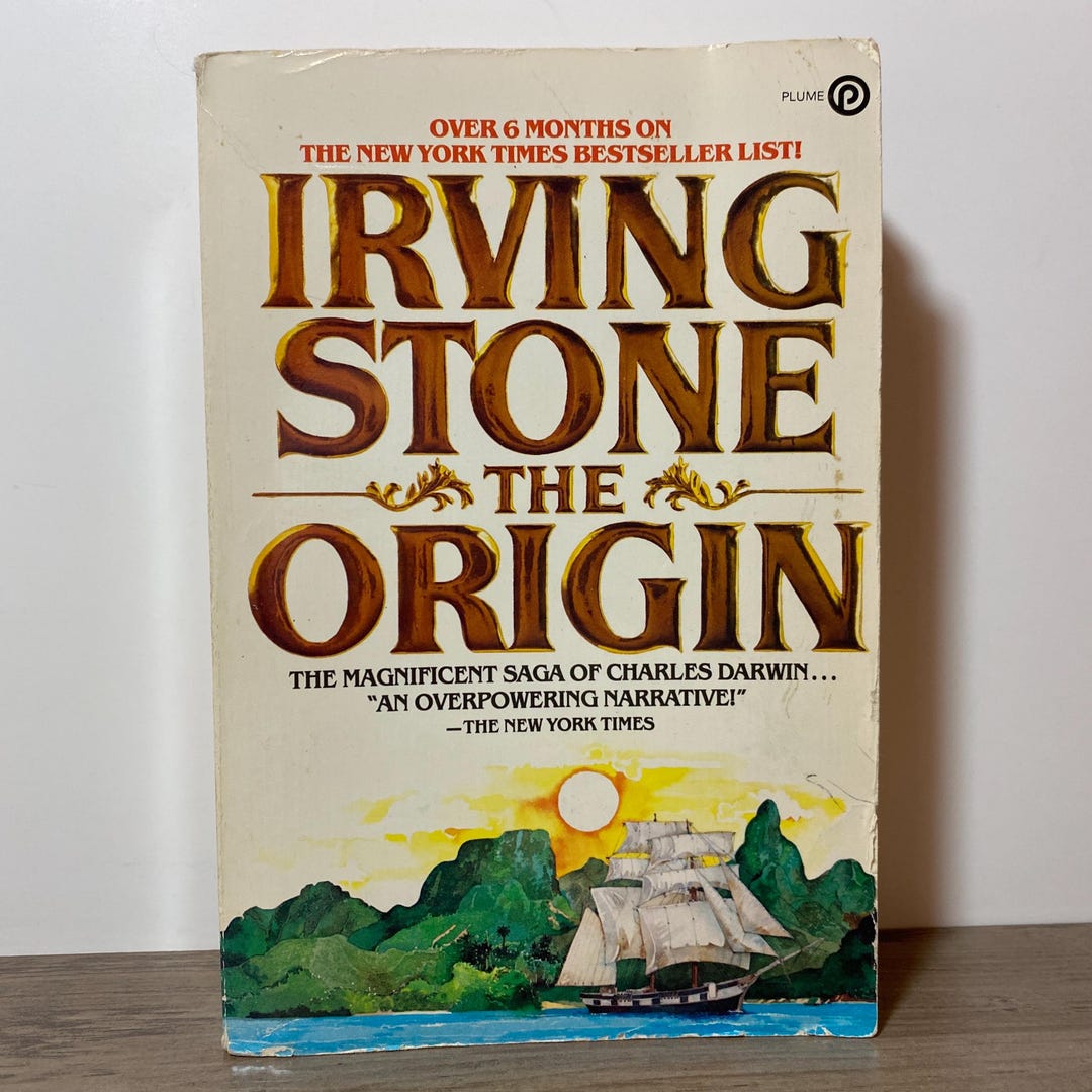 The Origin by Irving Stone 1981 Trade Paperback 1st Printing Plume ...