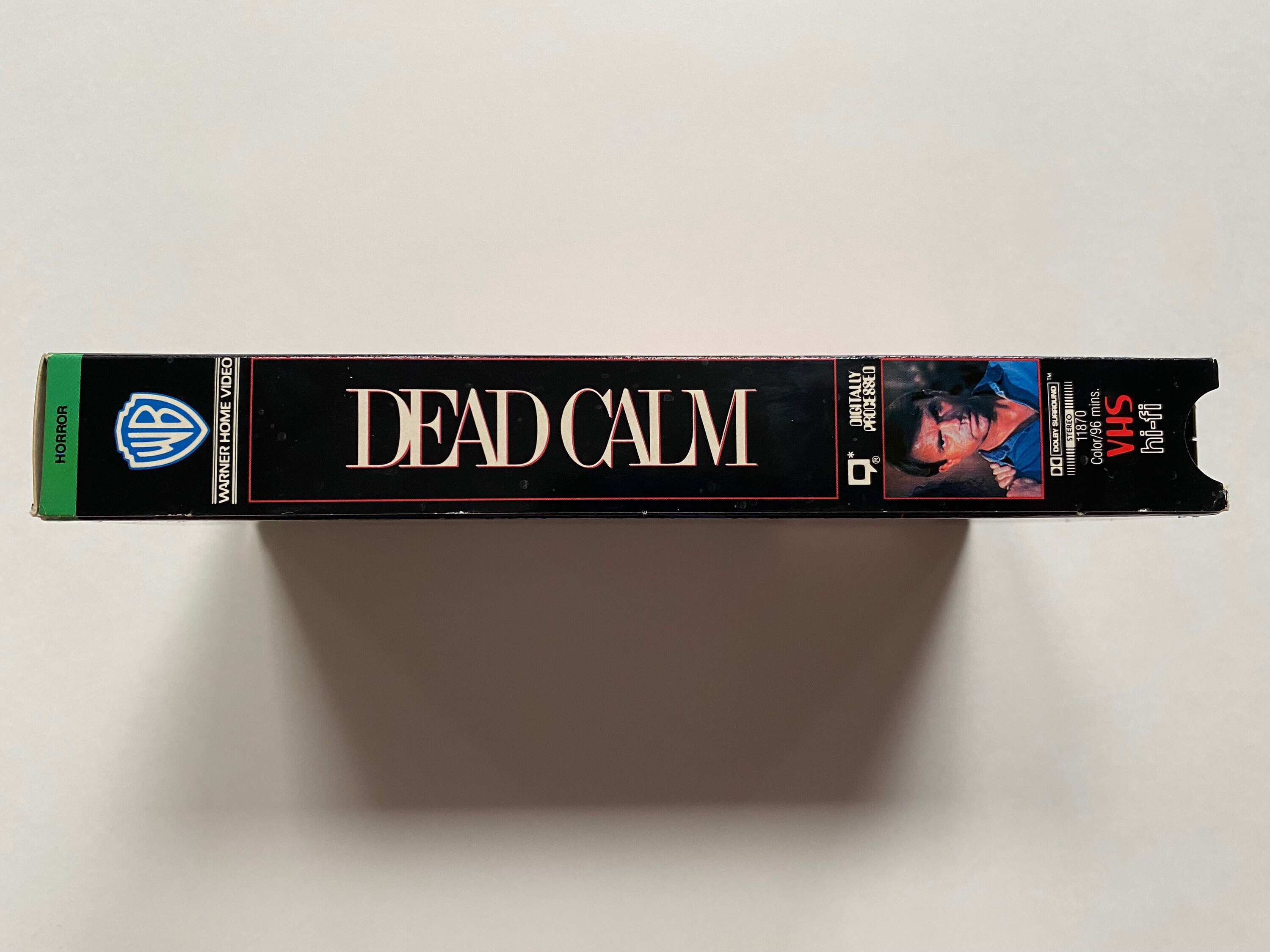 Dead Calm 1989 VHS Vintage Video Cassette Tape Tested Working Nicole ...
