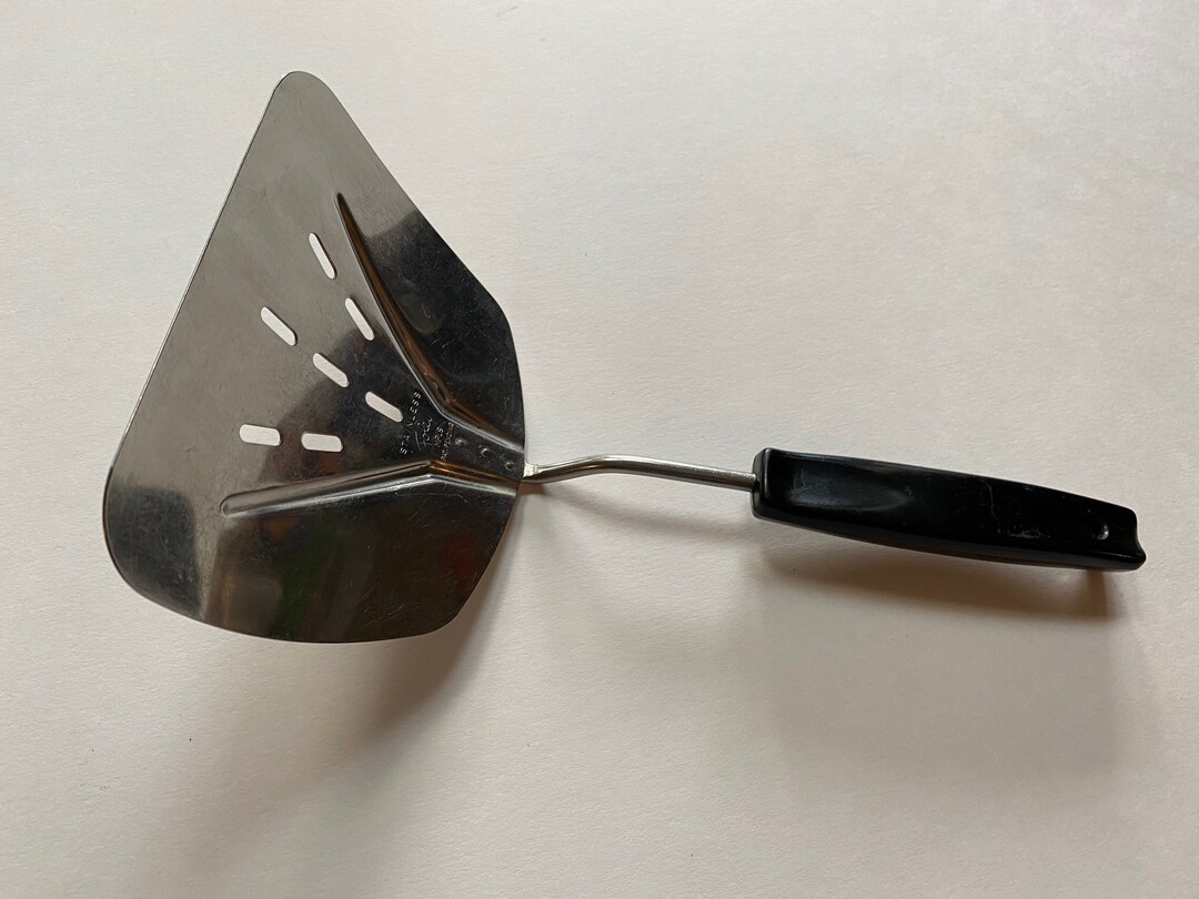 Foley Extra Wide Curved Slotted Turner Flipper Stainless USA Vintage ...