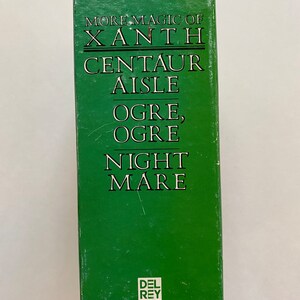 More Magic of Xanth Box Set by Piers Anthony 1984 Paperback Del Rey ...