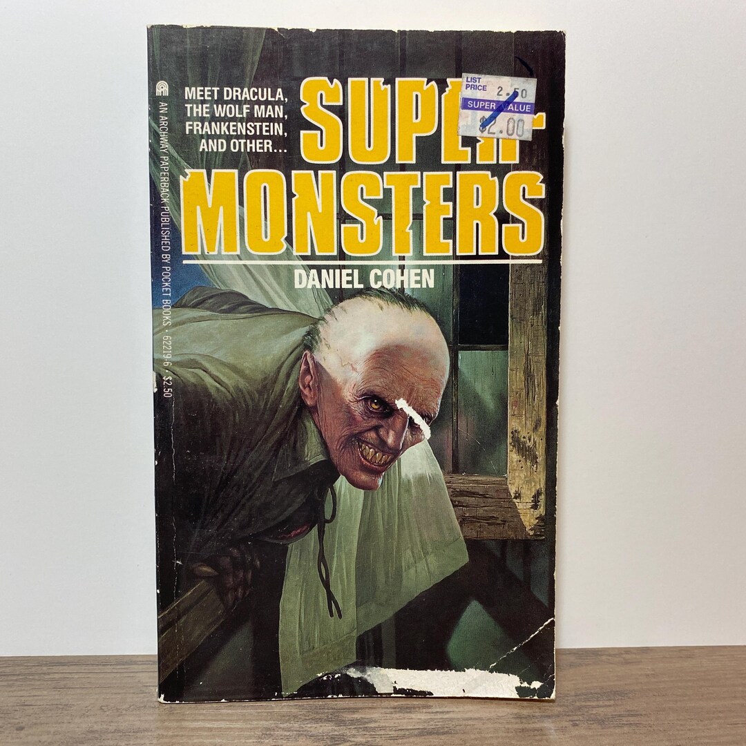 Super Monsters by Daniel Cohen 1978 Paperback Archway Books Edition - Etsy