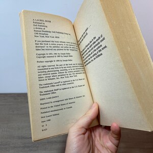 Catch-22 Joseph Heller 1990 Paperback Dell Edition Classic Literature ...