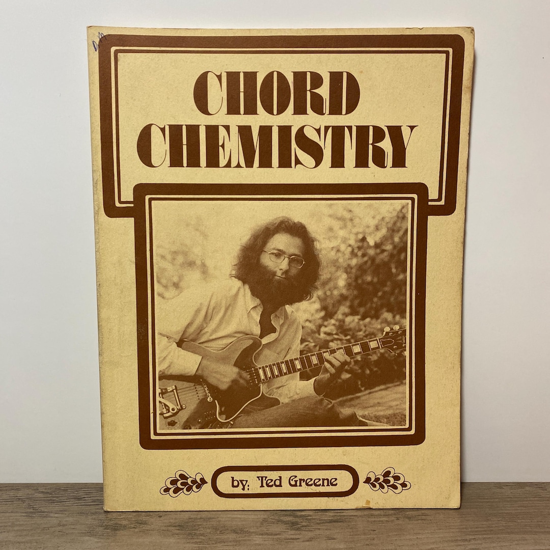 Chord Chemistry by Ted Greene 1971 Softcover Classic Guitar Guide Book ...
