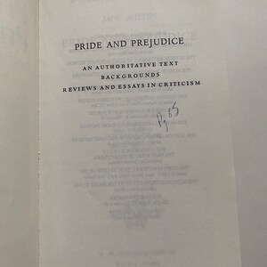 Pride and Prejudice Jane Austen - Norton Critical Edition an ...