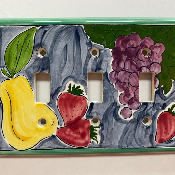 Ceramic Light Switch Cover - Etsy