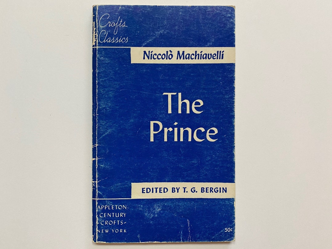 The Prince by Niccolo Machiavelli 1947 Paperback Book Appleton Century ...