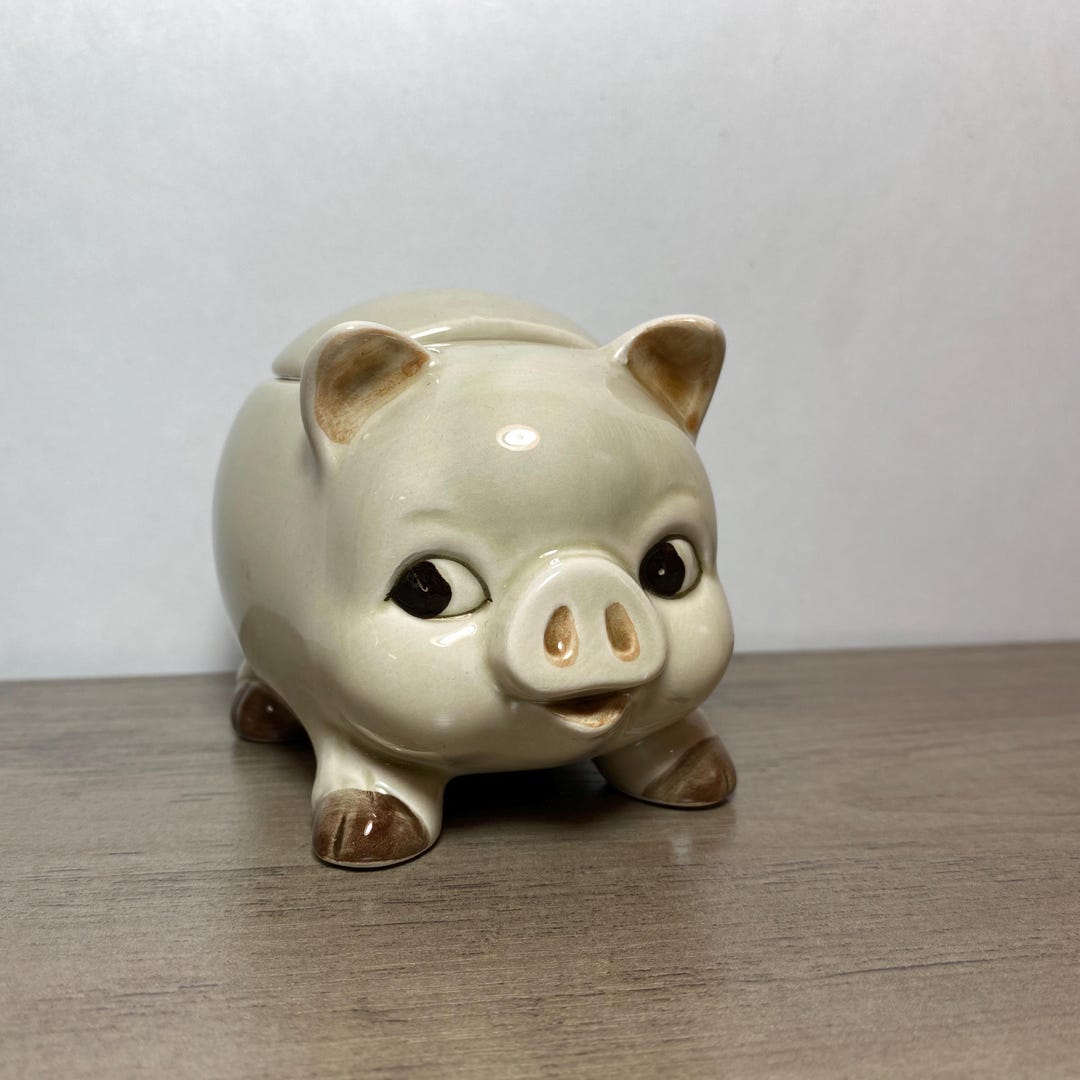 Otagiri Pig Sugar Bowl 1979 Vintage Kitchenware - Etsy