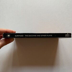 Euripides - the Bacchae and Other Plays 1972 Paperback Book Penguin ...