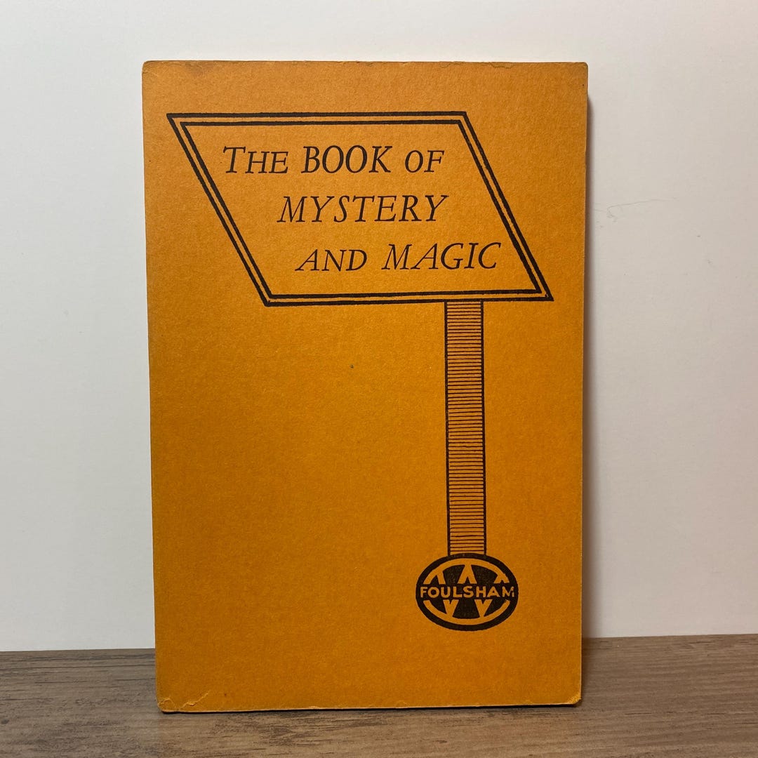 The Book of Mystery and Magic by David Devine 1920s–1940s Softcover W ...