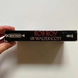Rob Roy by Sir Walter Scott 1995 Paperback, Movie Tie-in, 1st Printing ...