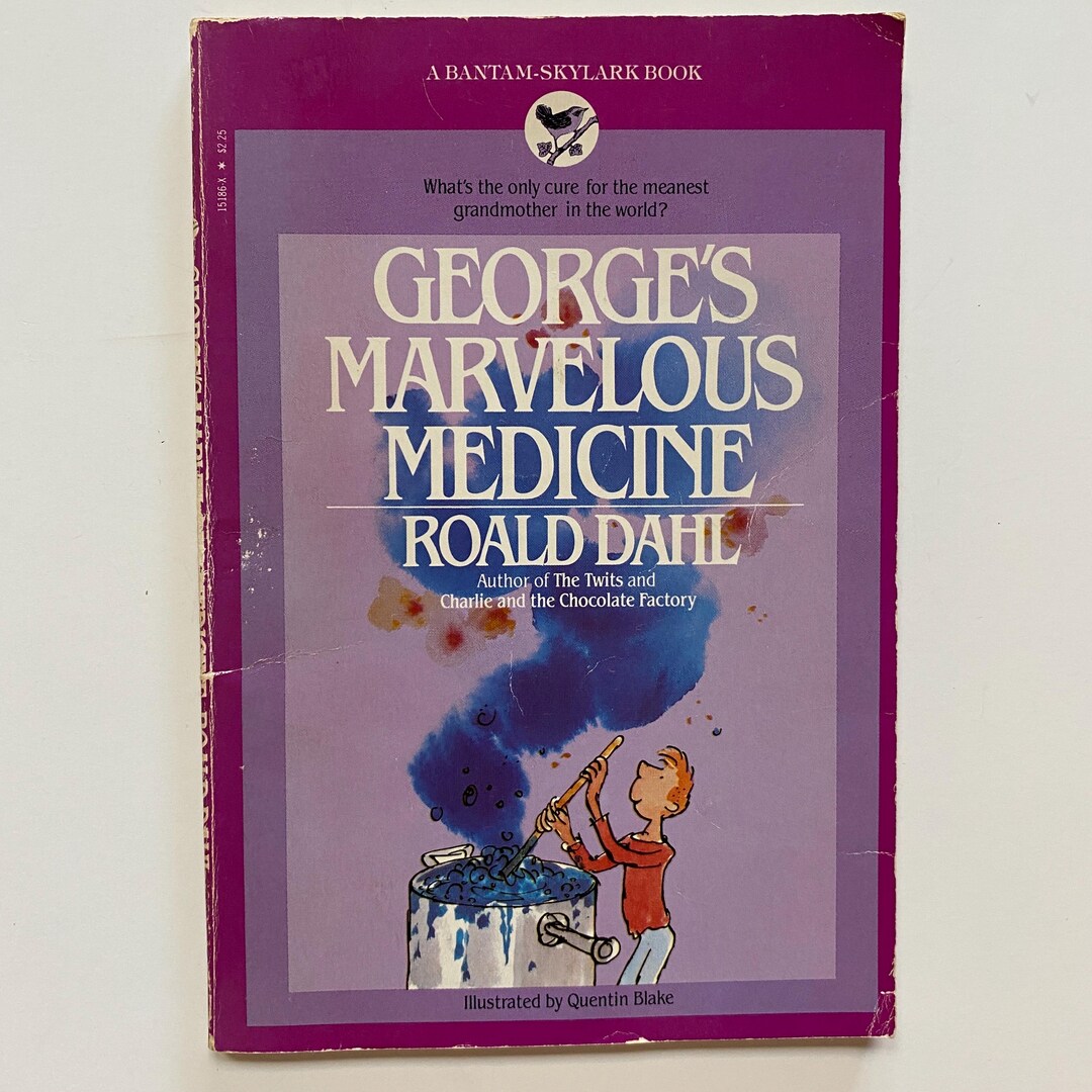 Georges Marvelous Medicine by Roald Dahl 1983 Paperback 1st Print ...