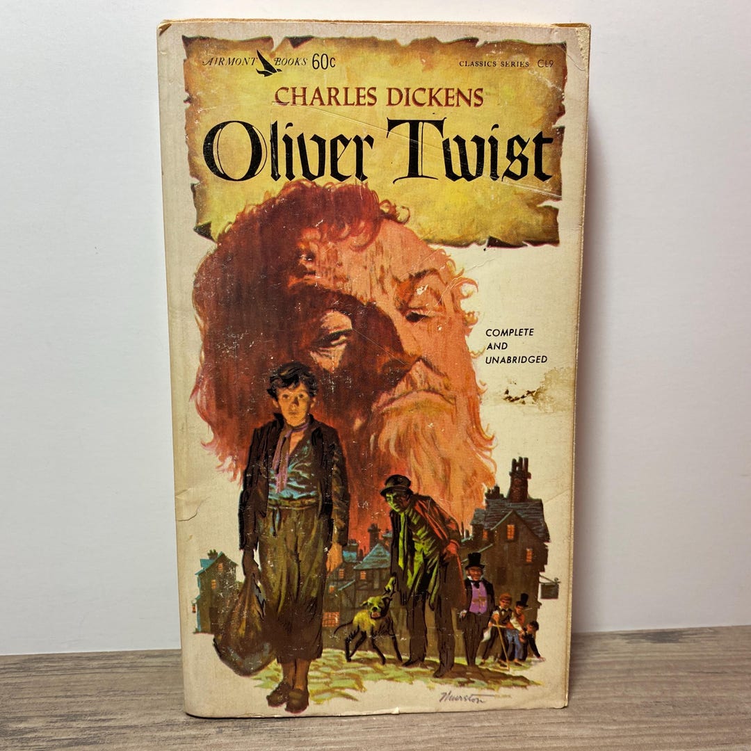 Oliver Twist by Charles Dickens 1963 Paperback an Airmont Classic - Etsy