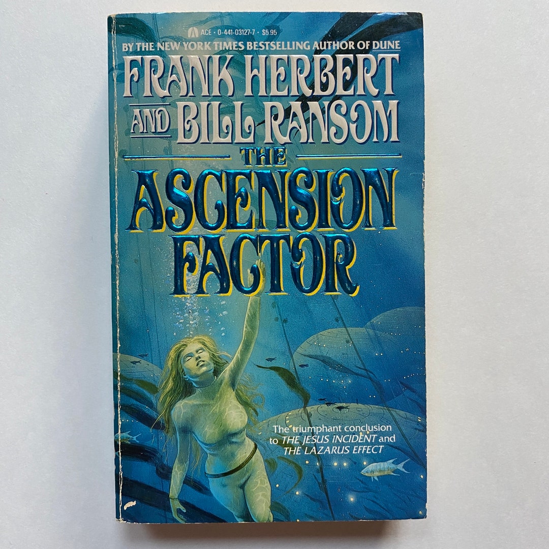 Ascention Factor by Frank Herbert & Bill Ransom 1989 Paperback Book Ace ...