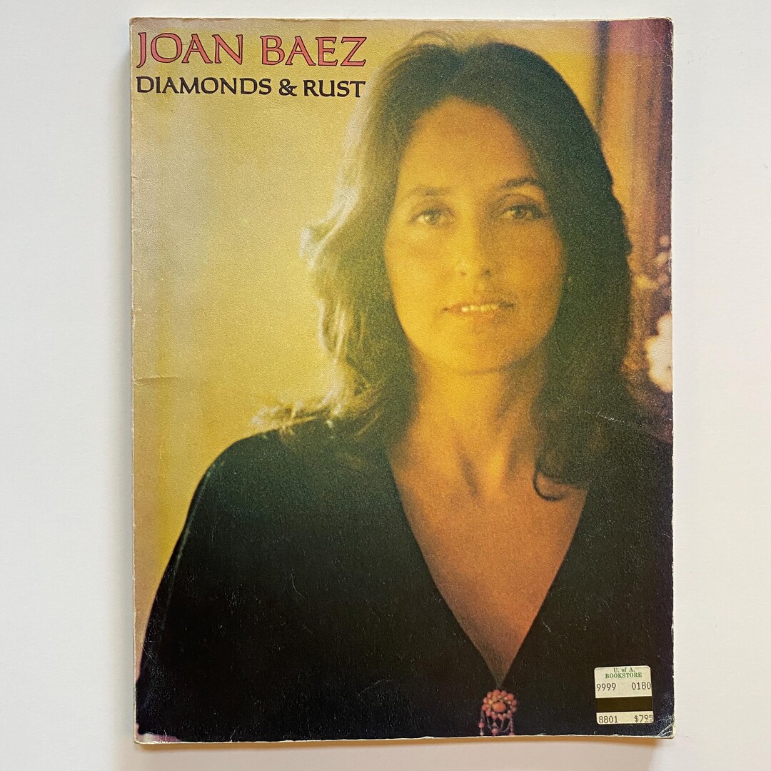 Joan Baez Diamonds & Rust Song Book 1975 Softcover Almo Edition - Etsy