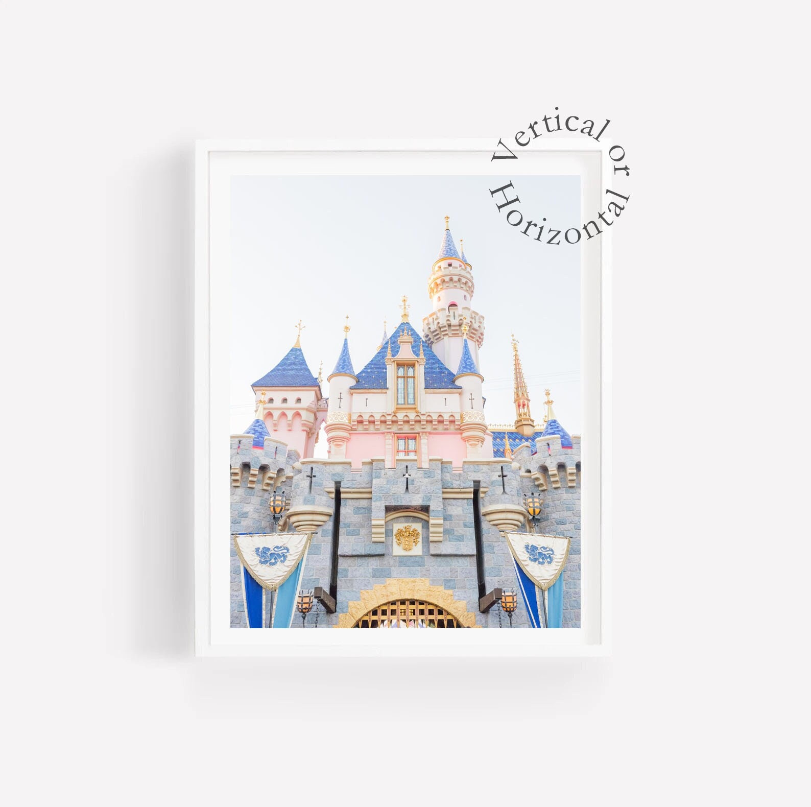 Disneyland Photo, Disneyland Wall Art, Disneyland Castle, Disneyland ...