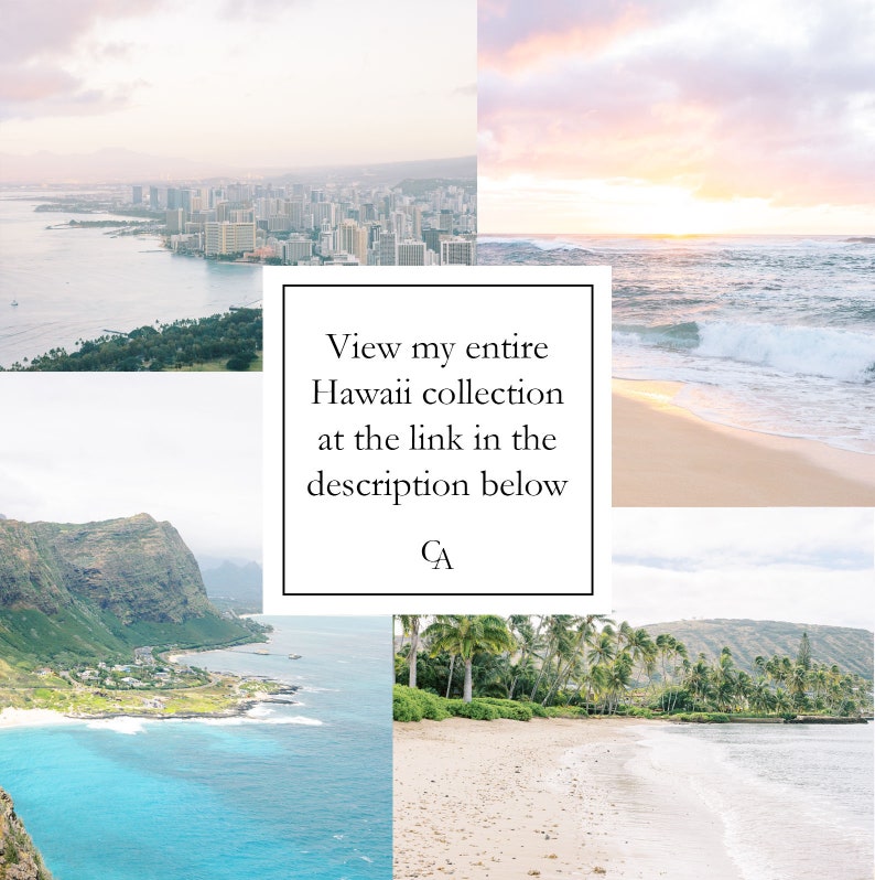 Oahu Beach Print: Hawaii Ocean Photography, Coastal Wall Art - Etsy