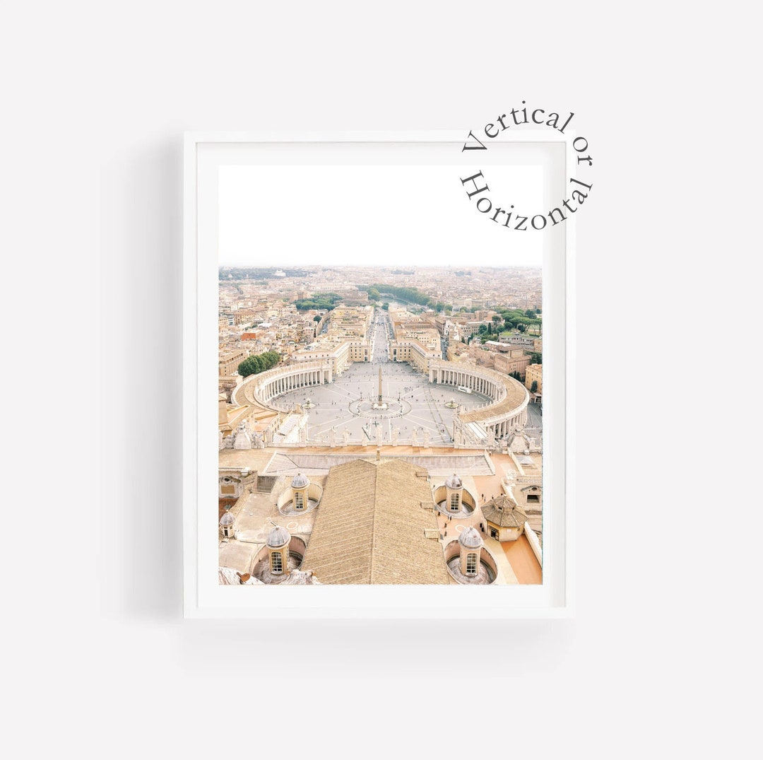 Vatican City Photography Print: Rome Wall Art - Etsy