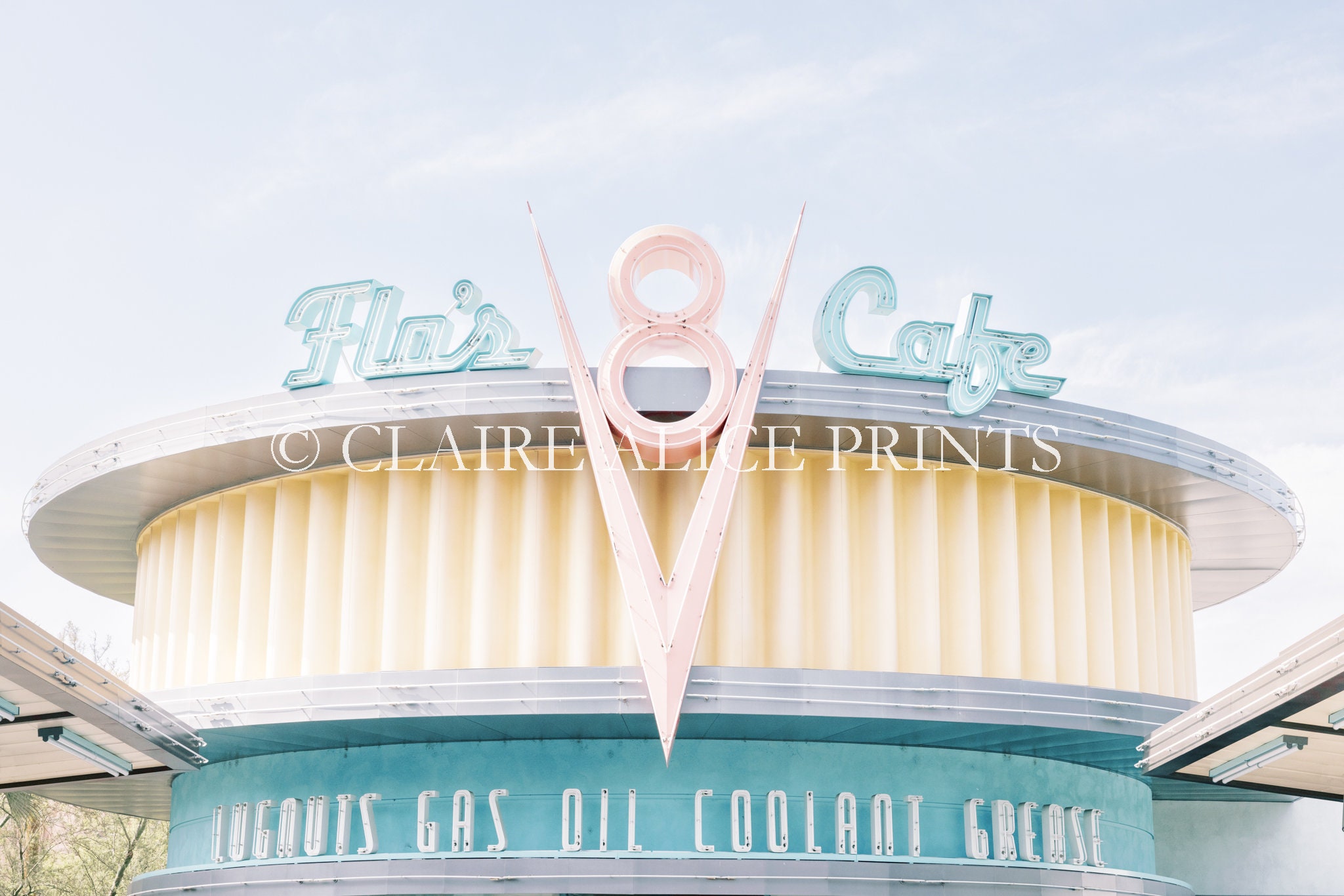 Radiator Springs Cars Land Disneyland Wall Art Disneyland - Etsy