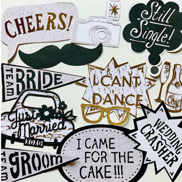 Custom Photo Booth Props - Etsy