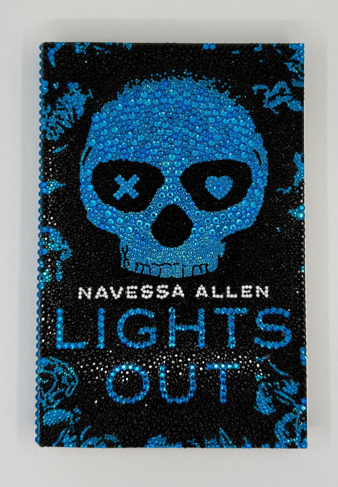 PAPERBACK LIGHTS OUT Blinged Bedazzled Front Cover & Spine, Book 1 of ...