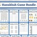 Hanukkah Game Bundle, Hanukkah Party Games, Hanukkah Printable ...