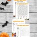 Halloween Word Search Bundle Halloween Word Search Halloween - Etsy Canada