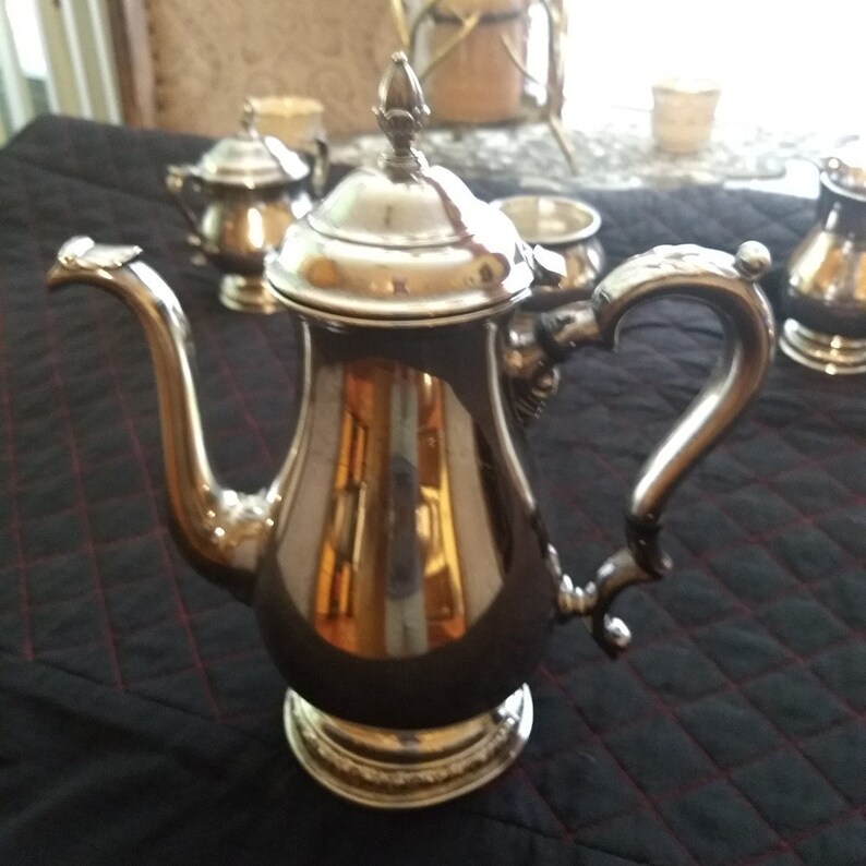 International Silver Co. Prelude 5pc Coffee and Tea Set - Etsy