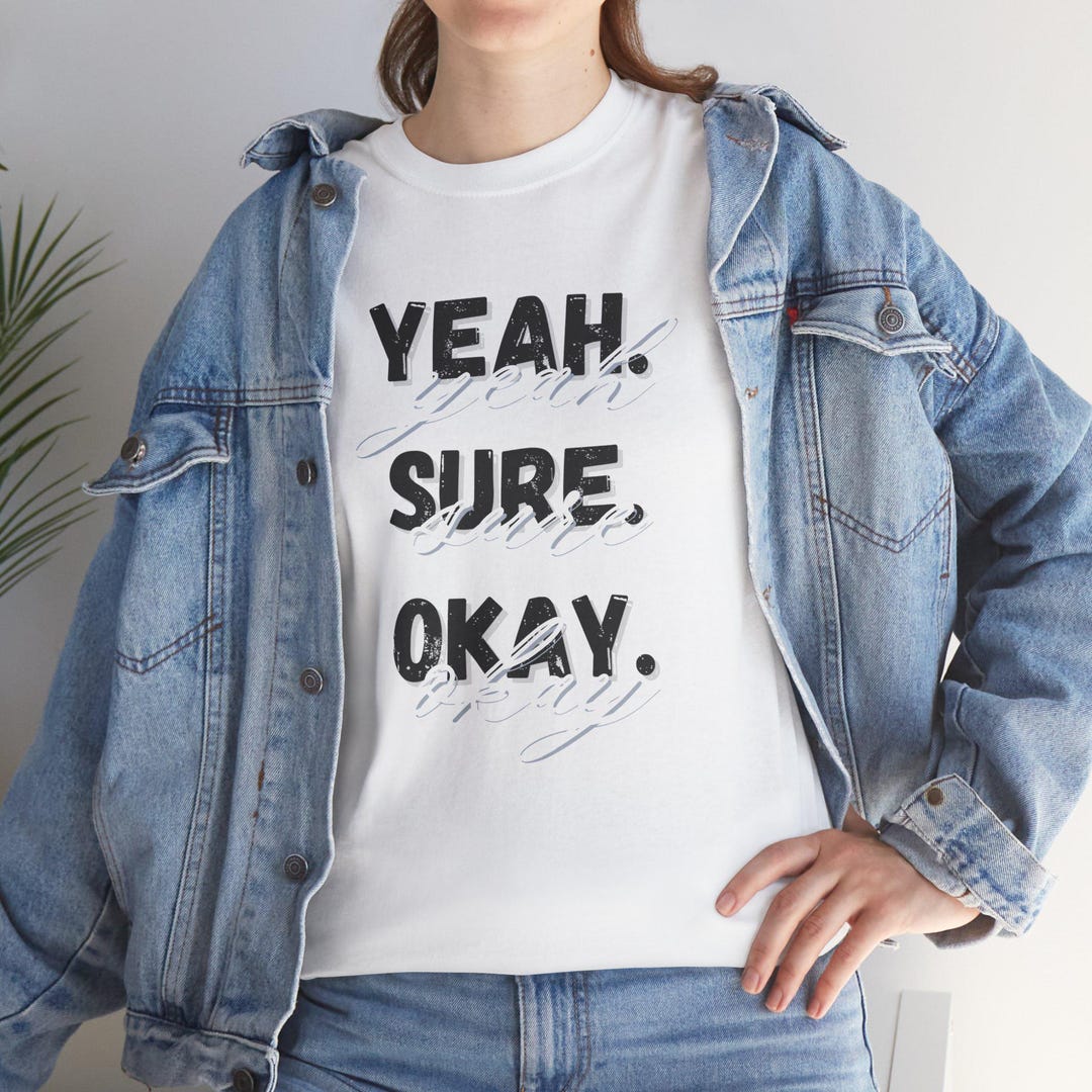 Kelsea Ballerini Shirt – “yeah. Sure. Okay.” Lyric Tee – Blindsided ...