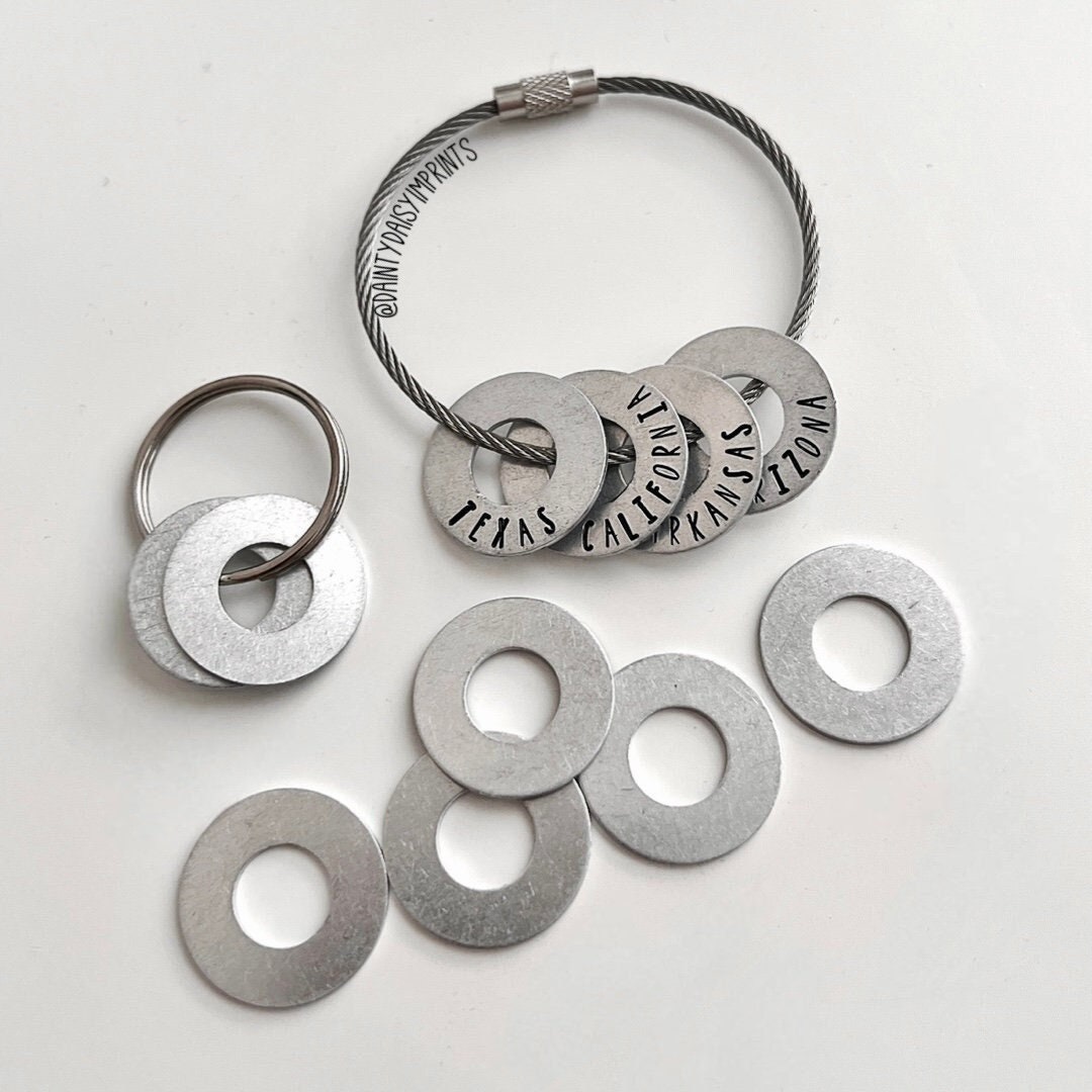 Travel Special Event Tokens Keychain, Country State Park Traveler ...