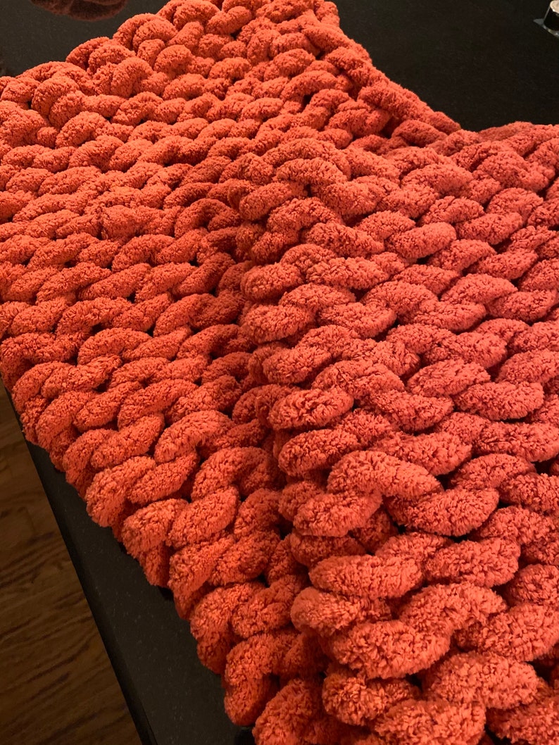 Custom Handmade Chunky Blankets - Etsy