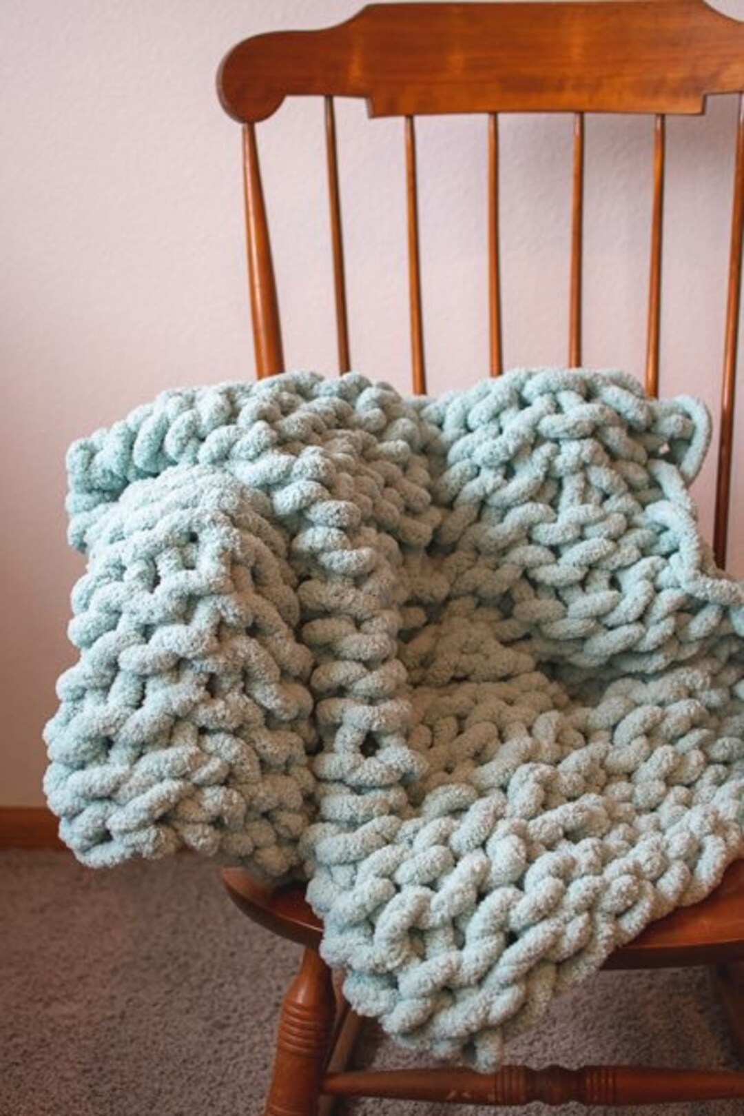 Custom Handmade Chunky Blankets - Etsy