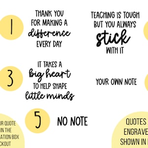 Sticky Note Holder, Teacher Appreciation Week Gift, Teacher Desk ...