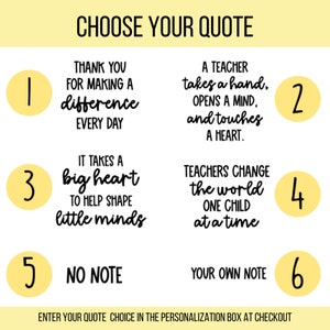 Boho Teacher Appreciation Gift, Sticky Note Holder, Teacher End of ...