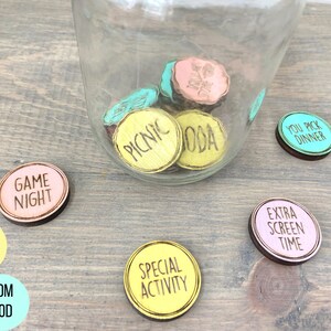 Good Behavior Tokens, Reward System Tokens, Potty Training Rewards ...