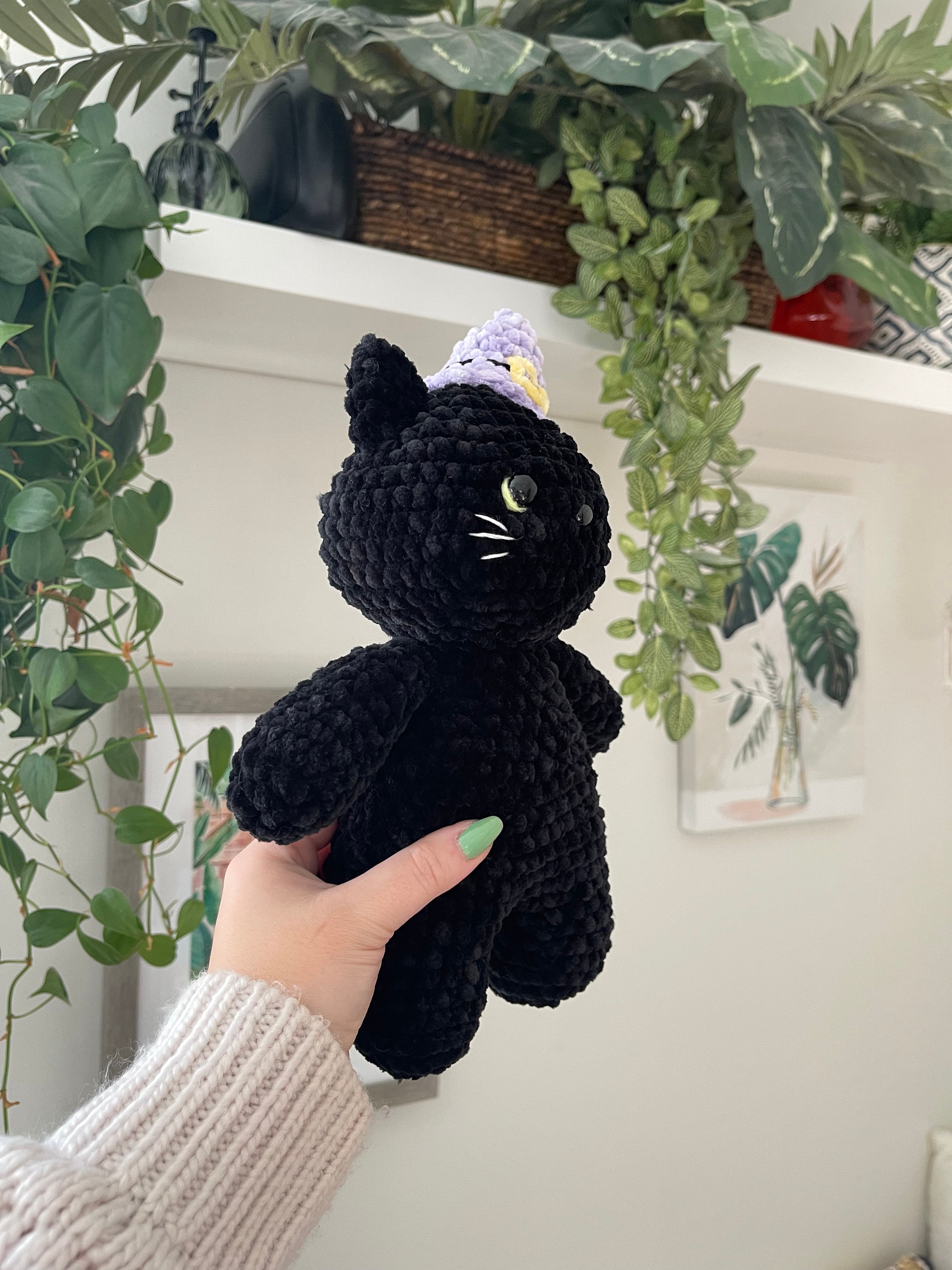Crochet Witch Cat Pattern Digital Download PDF File - Etsy
