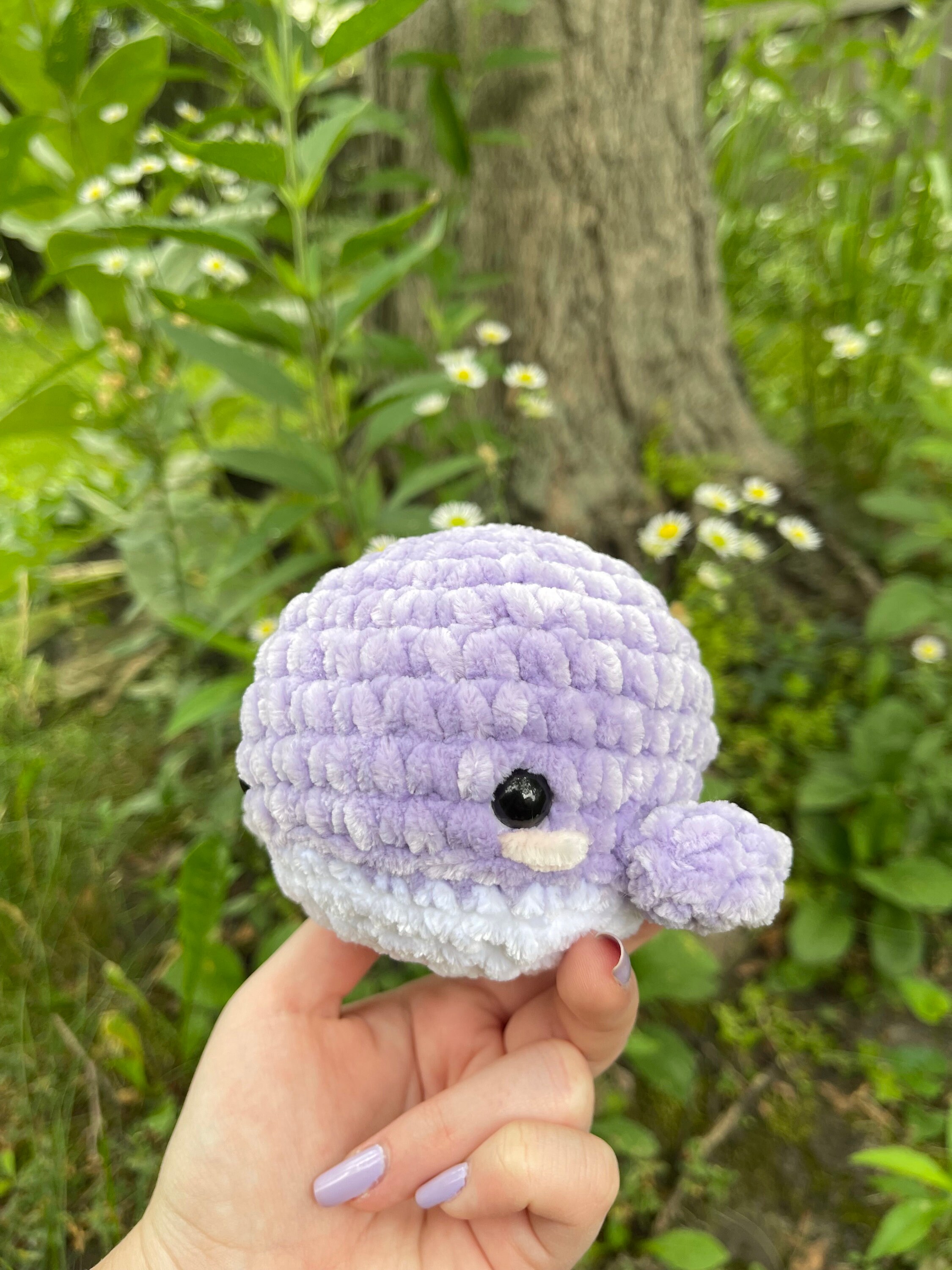 Crochet Customizable Mini Whale Amigurumi Plushie Stuffed | Etsy