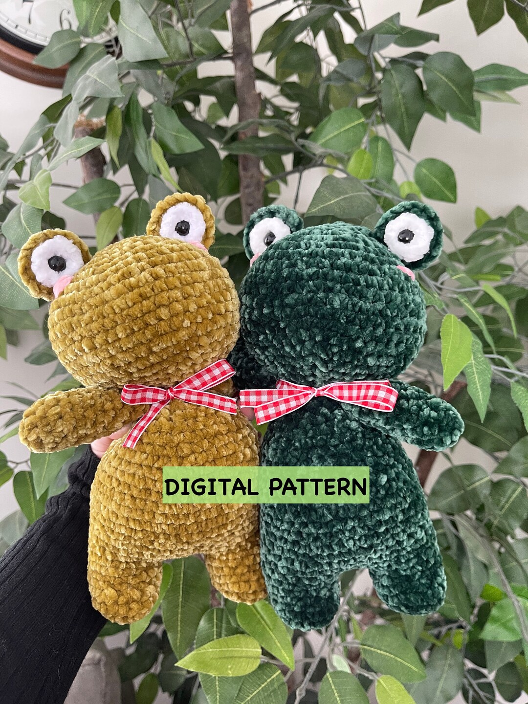 Crochet Frog Pattern Amigurumi Stuffed Animal - Instant PDF Download - Etsy