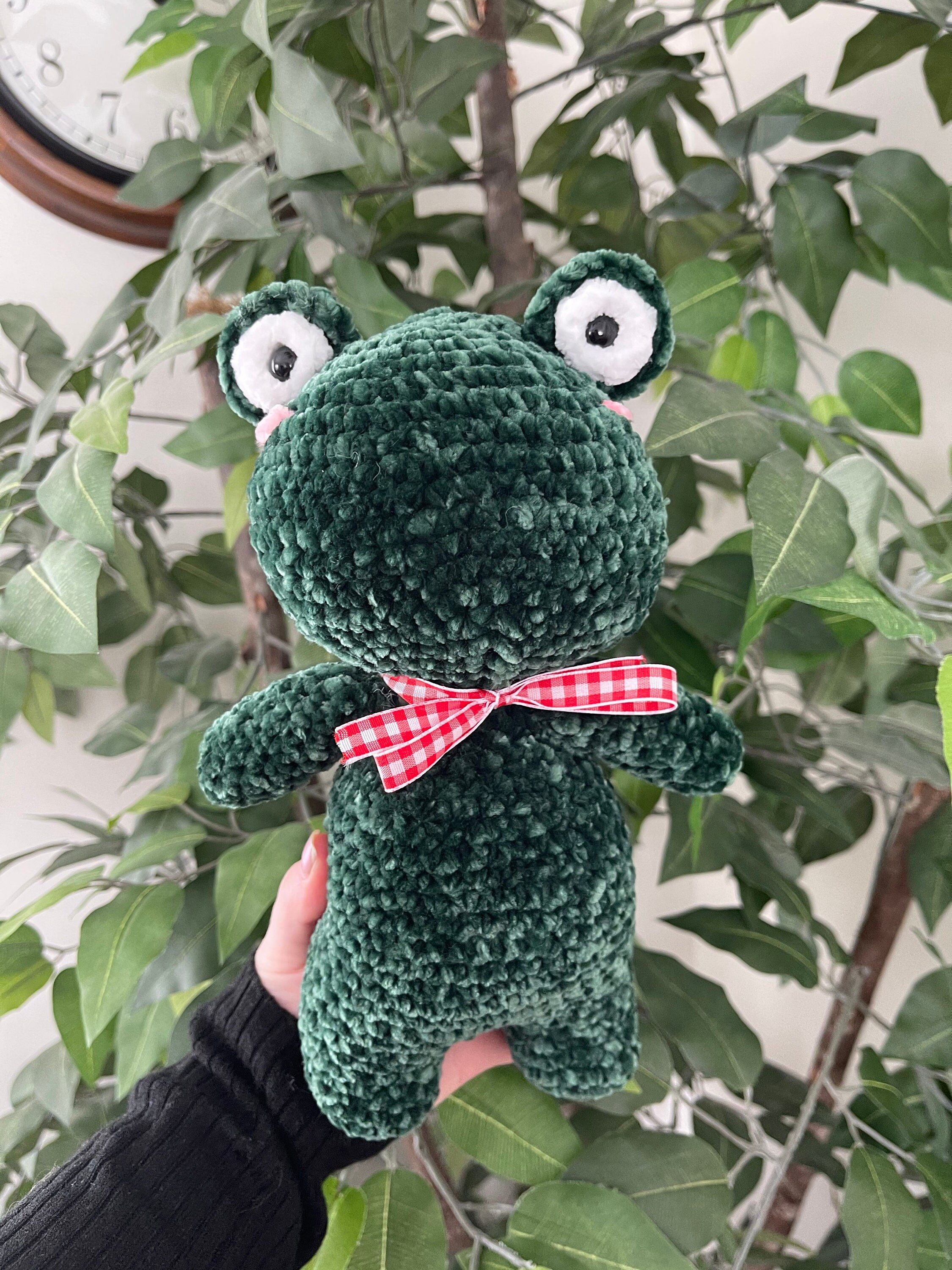Crochet Frog Pattern Amigurumi Stuffed Animal - Instant PDF Download - Etsy