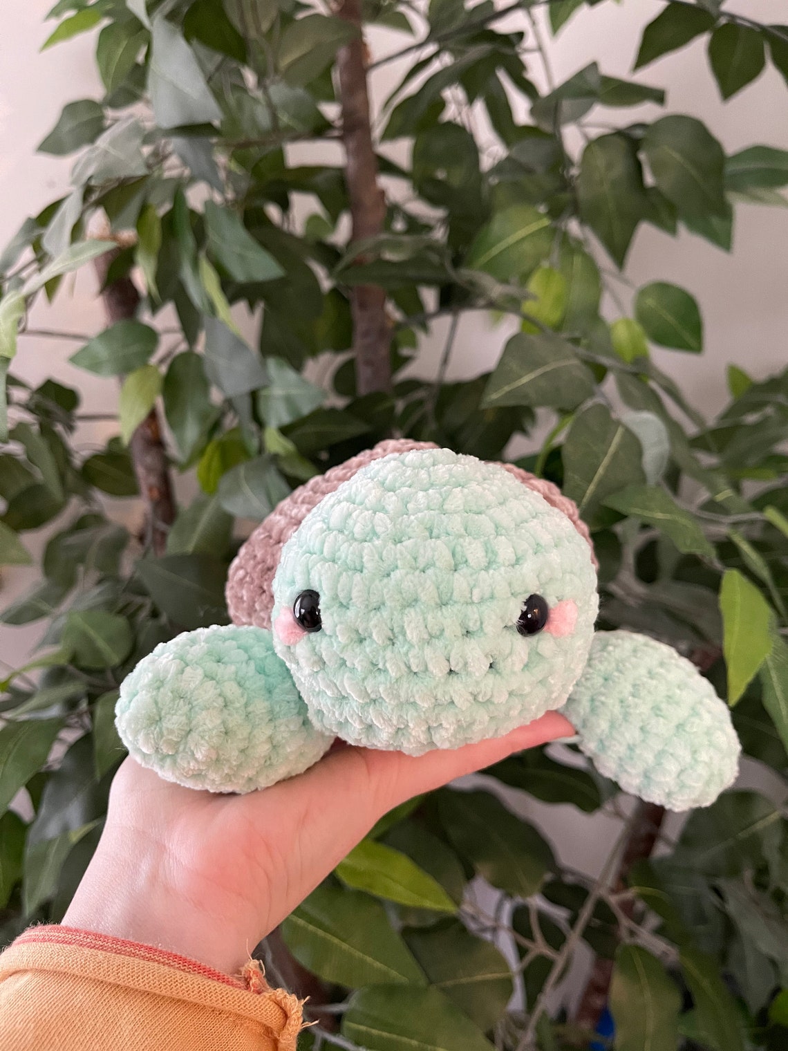 Crochet Turtle Amigurumi Plushie Stuffed Animal | Etsy