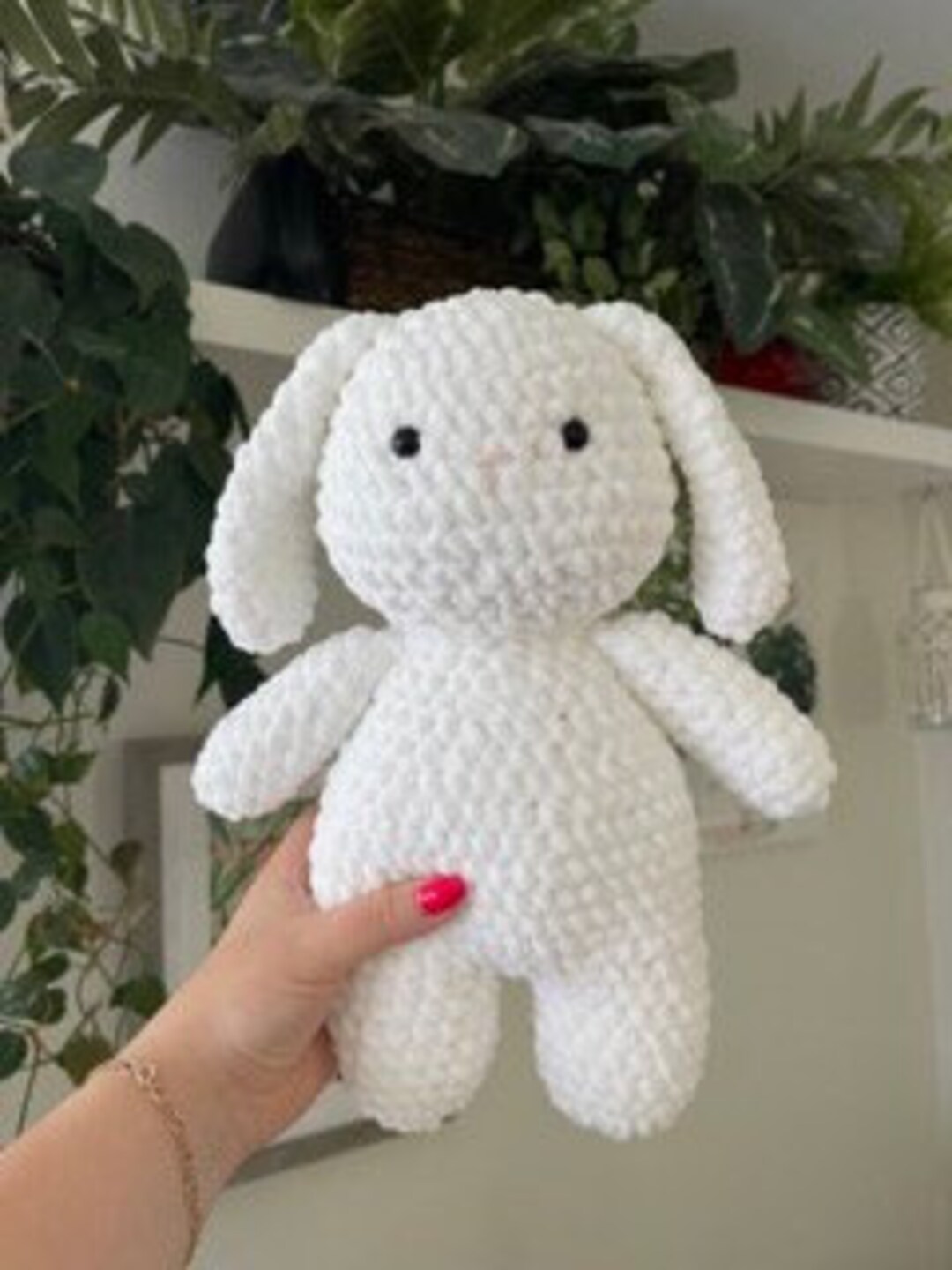Crochet Bunny Rabbit Plushie Stuffed Animal - Etsy