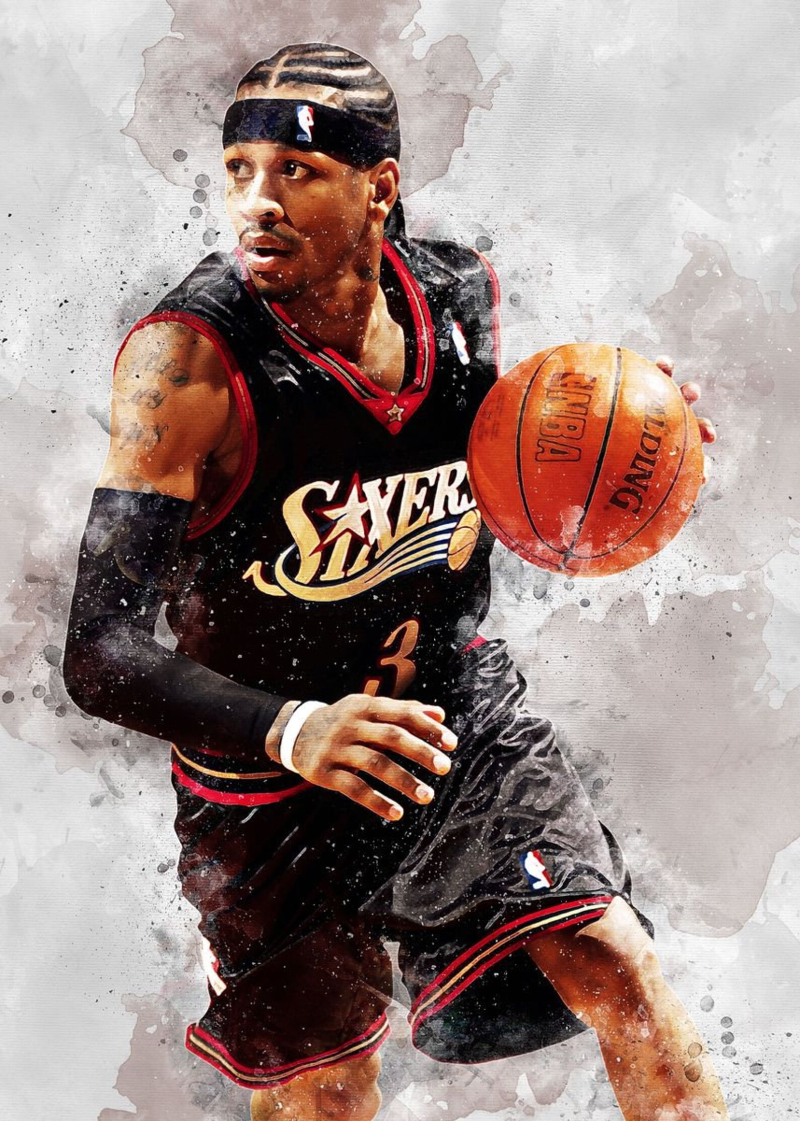 Allen Iverson Poster | Etsy